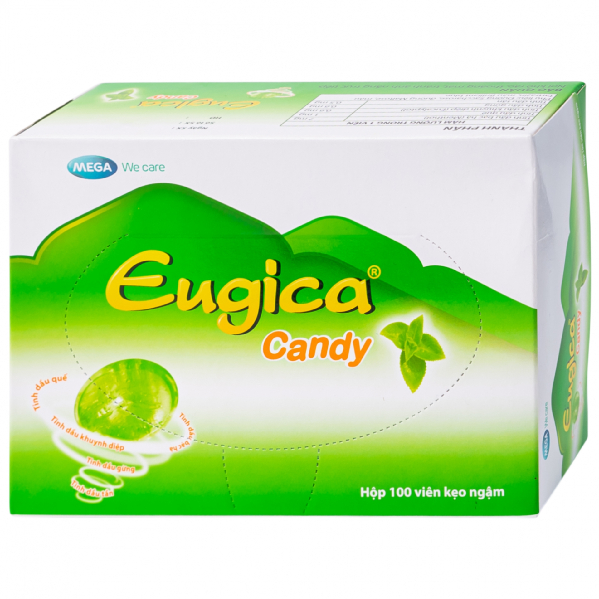 Eugica Candy ngậm H*100viên - Công ty TNHH Dược An Khang