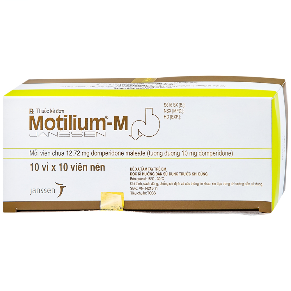 Motilium 10mg H*10V10V - Công ty TNHH Dược An Khang