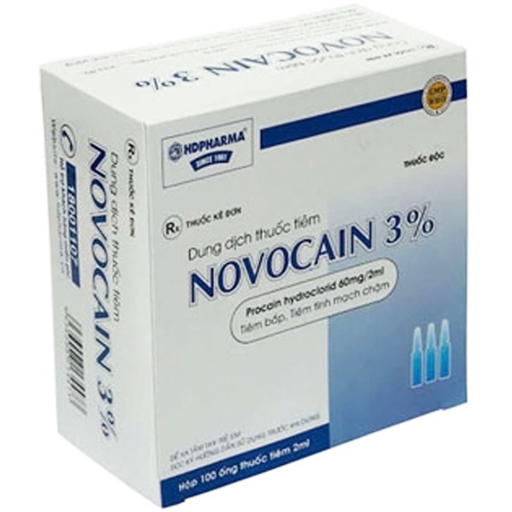 Novocain 3% Bồng H*100ố H.Dương - Công ty TNHH Dược An Khang