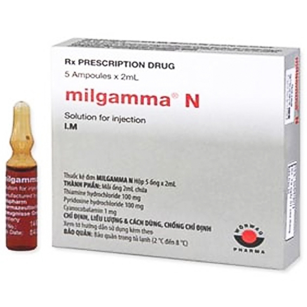 Milgamma N.Hộp*5 ống*2ml - Công ty TNHH Dược An Khang