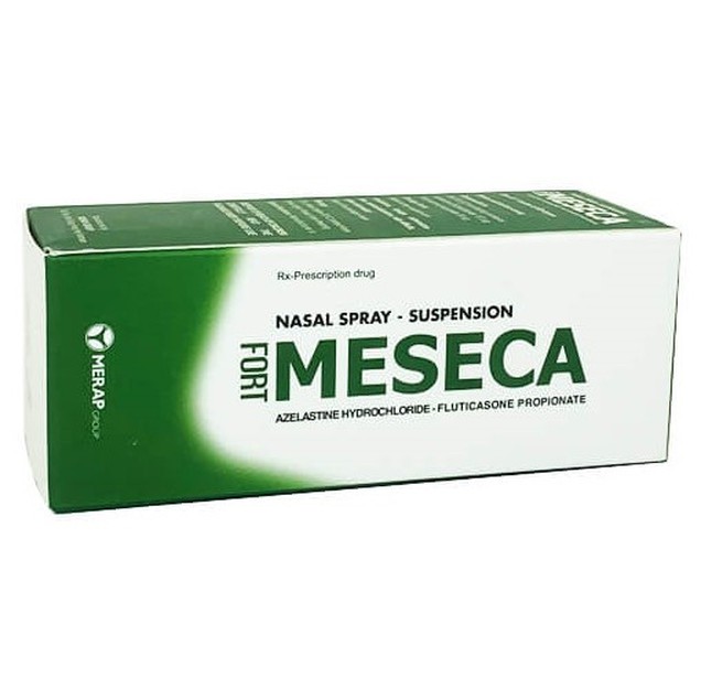 Meseca Fort (Xanh).Hộp*60 liều xịt.Merap - Công ty TNHH Dược An Khang