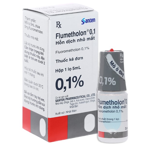 Flumetholon 0,1 L5ml nhỏ mắt Nhật - Công ty TNHH Dược An Khang