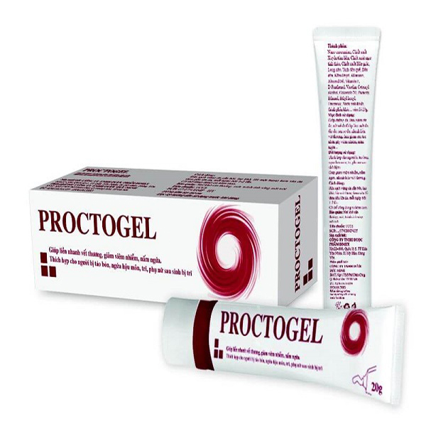 Proctogel cream. Tuýp 20 g Cty Đức Minh - Công ty TNHH Dược An Khang