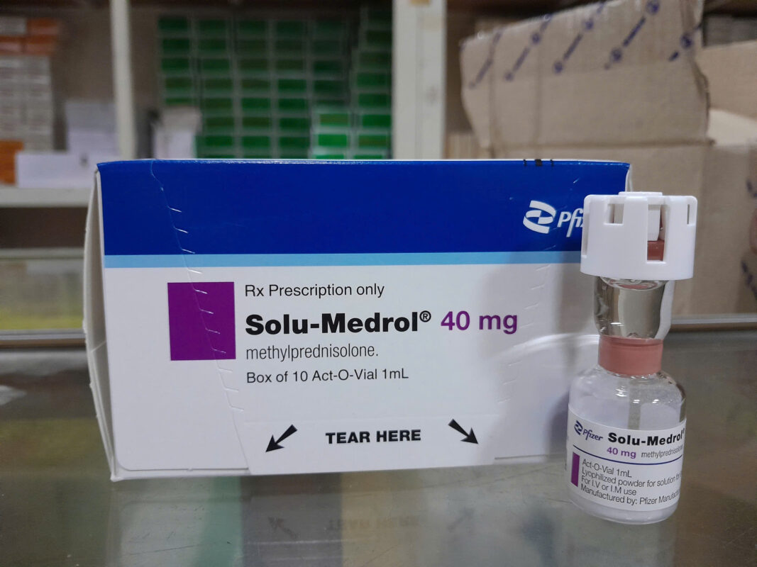 Solu- Medrol 40 mg( Bỉ). Hộp 10 lọ - Công ty TNHH Dược An Khang
